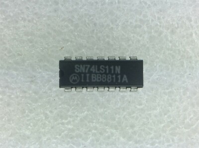 SN74LS11N MOTOROLA 74LS11N IC GATE AND 3CH 3-INP 14DIP 12 PIECES | eBay