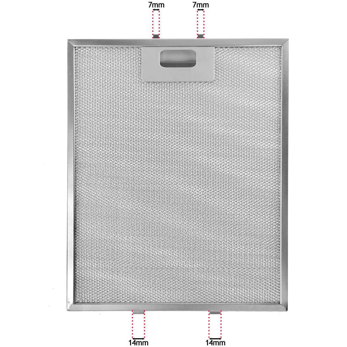 Whirlpool Genuine Cooker Hood Vent Silver Grease Extractor Original