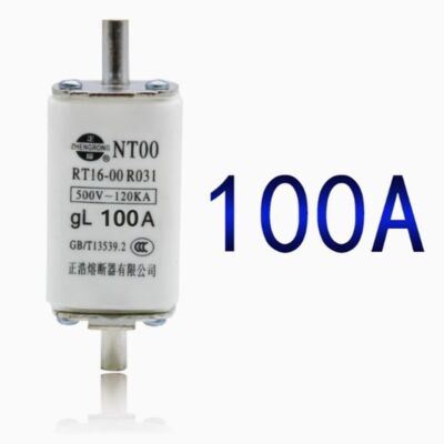 Qty:5/box New NT00 ceramic fuse R031 fuse core NTOO fuse RT16-00 AC500V ...