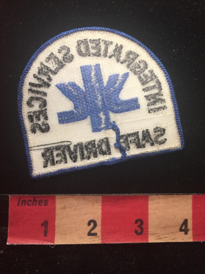 Vtg INTEGRATED SERVICES SAFE DRIVER Patch 82S | eBay