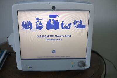 GE Carescape B650 Monitor - Anesthesia- E-CAIO Gas Module - Nellcor PDM ...