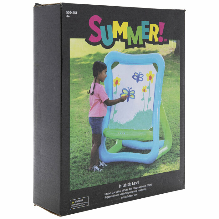 Inflatable Easel Outdoor Artist Washable Canvas 26.5 X 49 X 39 inches ...