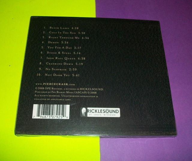 Black Label by Pierce Crask (CD, 2012) for sale online | eBay