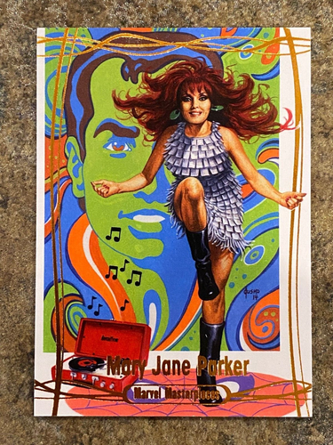 2016 Marvel Masterpieces Orange #14 OMEGA Mary Jane #99/99😍😍😍😍VHTF | eBay