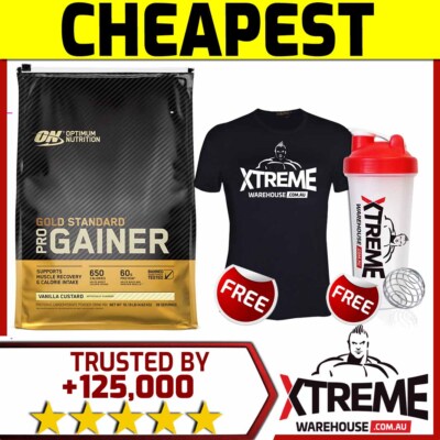 OPTIMUM NUTRITION PRO GAINER 10LB VANILLA // ON MASS WEIGHT GAIN ...