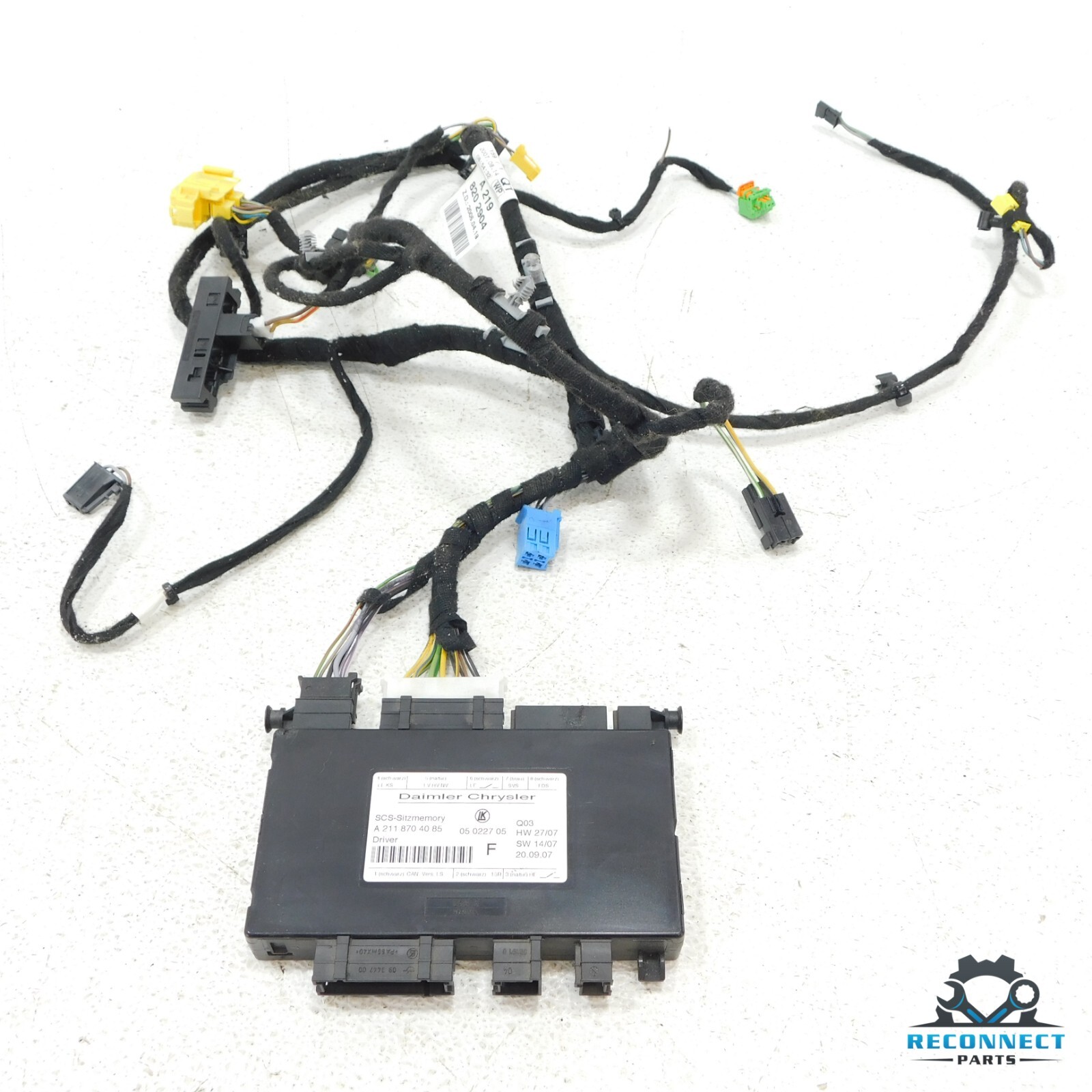03-11 Mercedes W211 E350 R500 Front Driver Left Power Seat Control ...