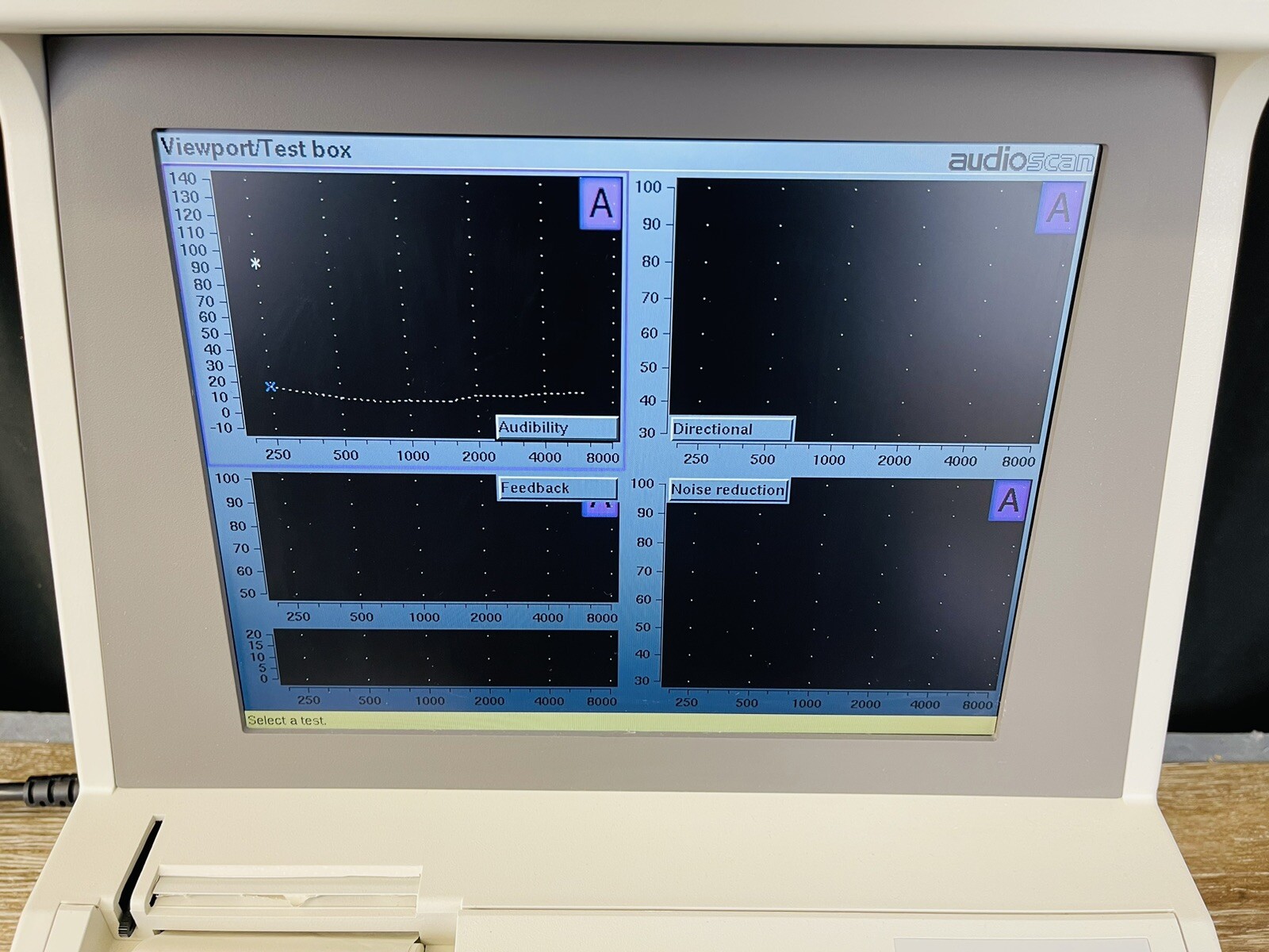 Audioscan Verifit Model VF-1 Real-Ear Hearing Aid Analyzer w/ Battery ...