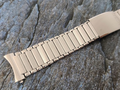 Nos Genuine Vintage Seiko STL Stelux Bracelet, 19mm Curve End Links ...