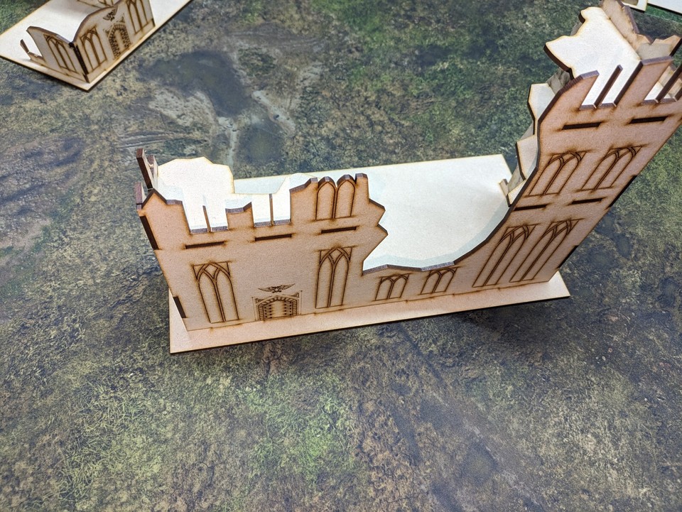 MDF Warhammer 40k 10th ruins Tournament Building Terrain Scenary ...