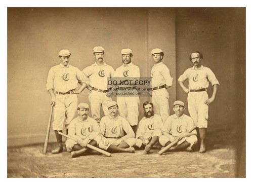 CINCINNATI RED STOCKINGS BASEBALL TEAM 1869 5X7 PHOTO | eBay