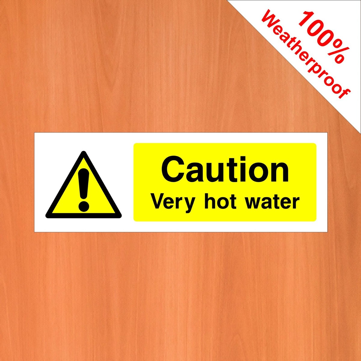 Hot Water Warning Signs Warning Signs | Glendining Signs
