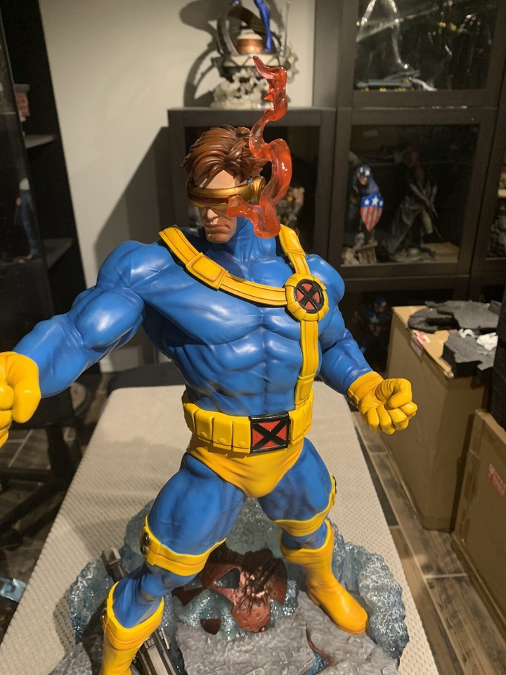 1/4 Xmen custom MVC Cyclops statue | eBay