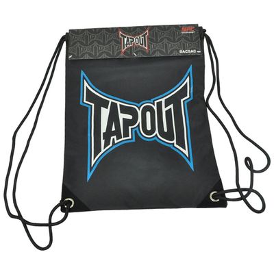 Tapout UFC Logo Basic Bacsac Backpack Drawstring Fighter Bag Backsack ...