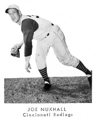 JOE NUXHALL CINCINNATI REDS 8x10 PHOTO #2 REDLEGS WM | eBay