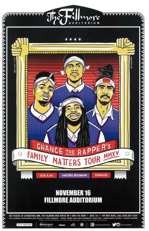 Chance The Rapper Tour