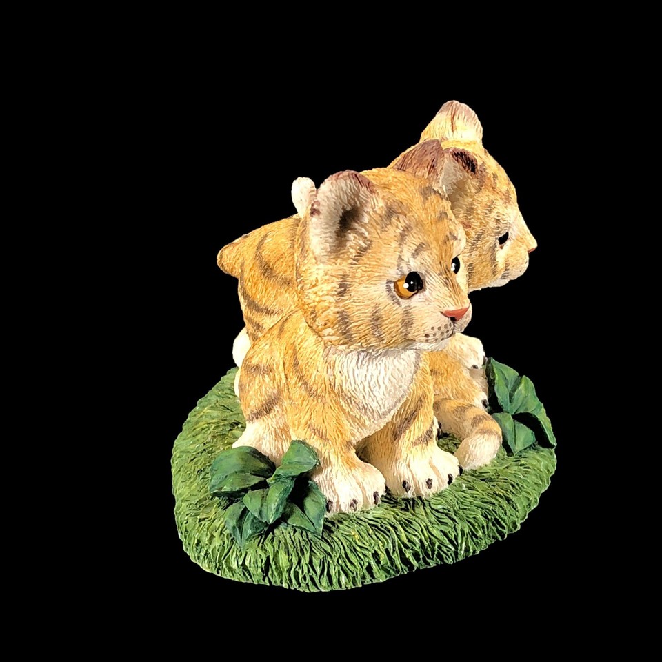 Vintage 1996 Endangered Young'uns TIMID TIGERS Collectible Animal ...