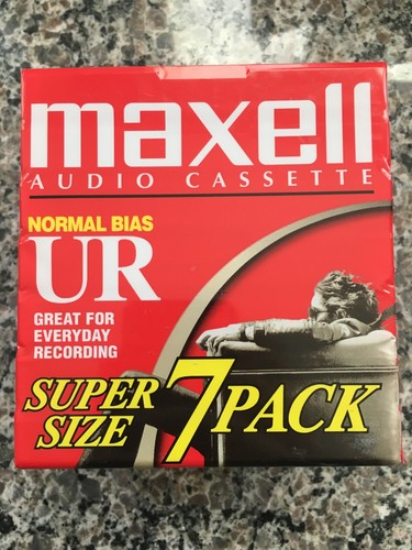 LOT OF 7 SEALED MAXWELL CASSETTE TAPES (90 Minutes) [SEE DESC] | eBay