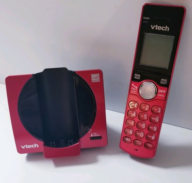 Vtech CS6919 Cordless Phone Handset CS6919-16 Red Replacement and Base ... Vtech CS6919 Cordless Phone Handset CS6919-16 Red Replacement and Base ...