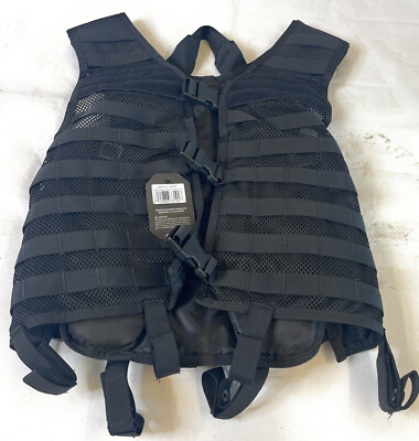 Condor Outdoor Mesh Hydration Hiking Hunting Tactical Vest, Black, MHV ...