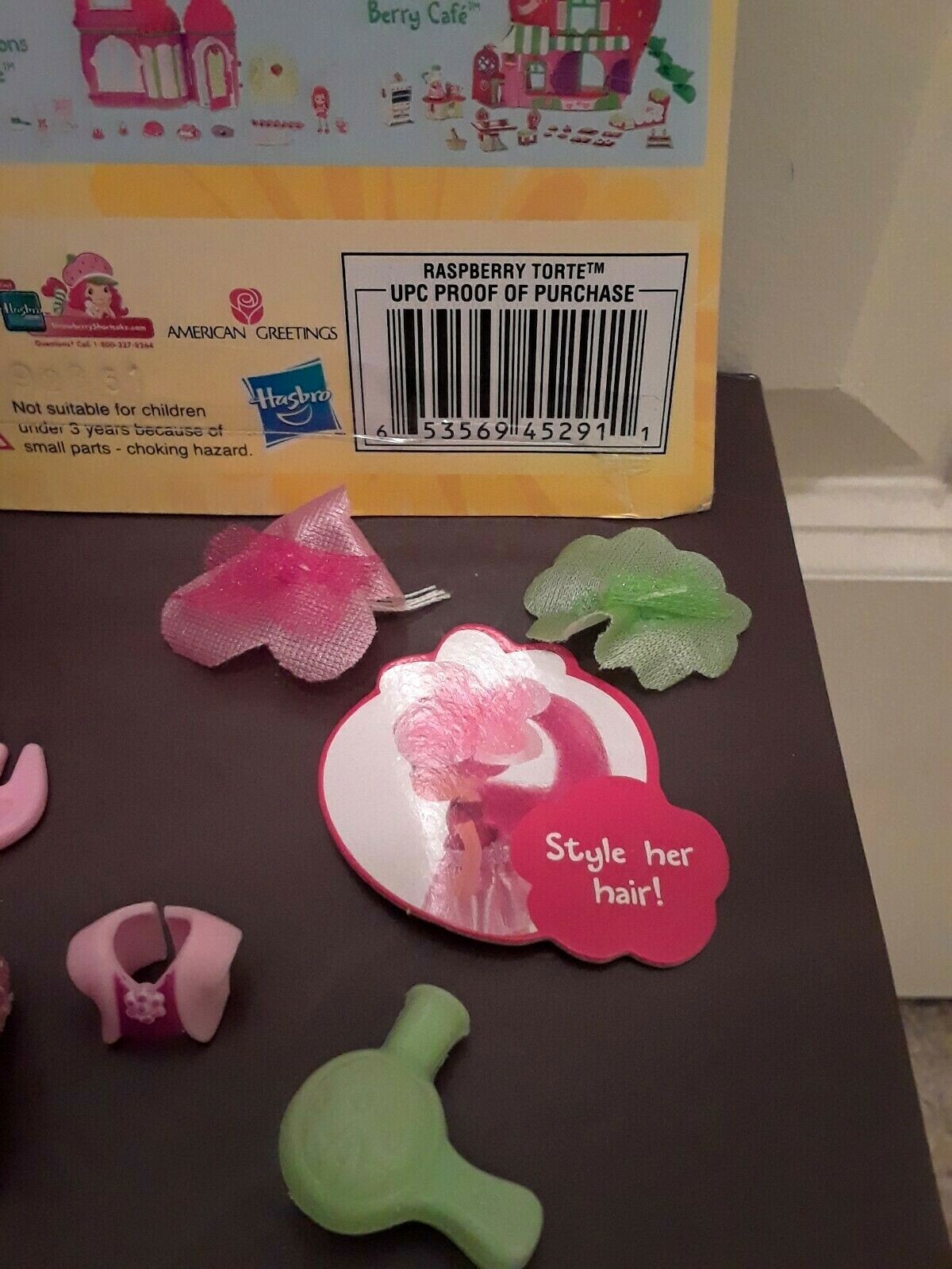 Raspberry Torte Doll Strawberry Shortcake Friend 3â SSC Hasbro 2009 Toy ...