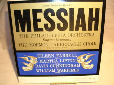Messiah - George Frederick Handel - Eugene Ormandy | eBay