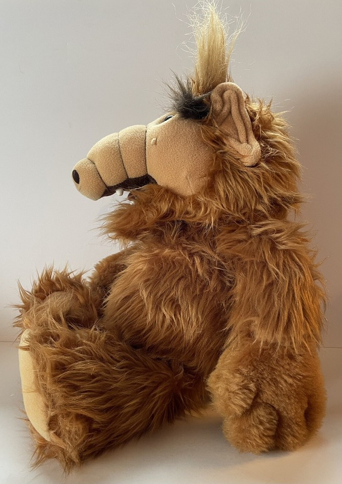 Vintage 1986 Plush 18" ALF Stuffed Animal Plush By Coleco Alien ...