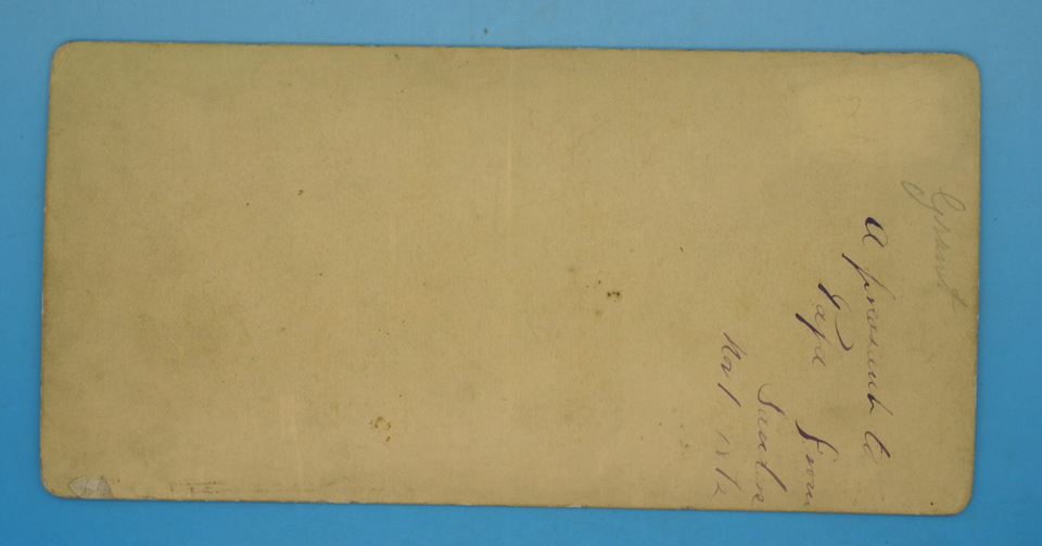 RARE GENERAL U. S. GRANT J. GURNEY & SON STEREOVIEW PHOTOGRAPH - ORIG ...