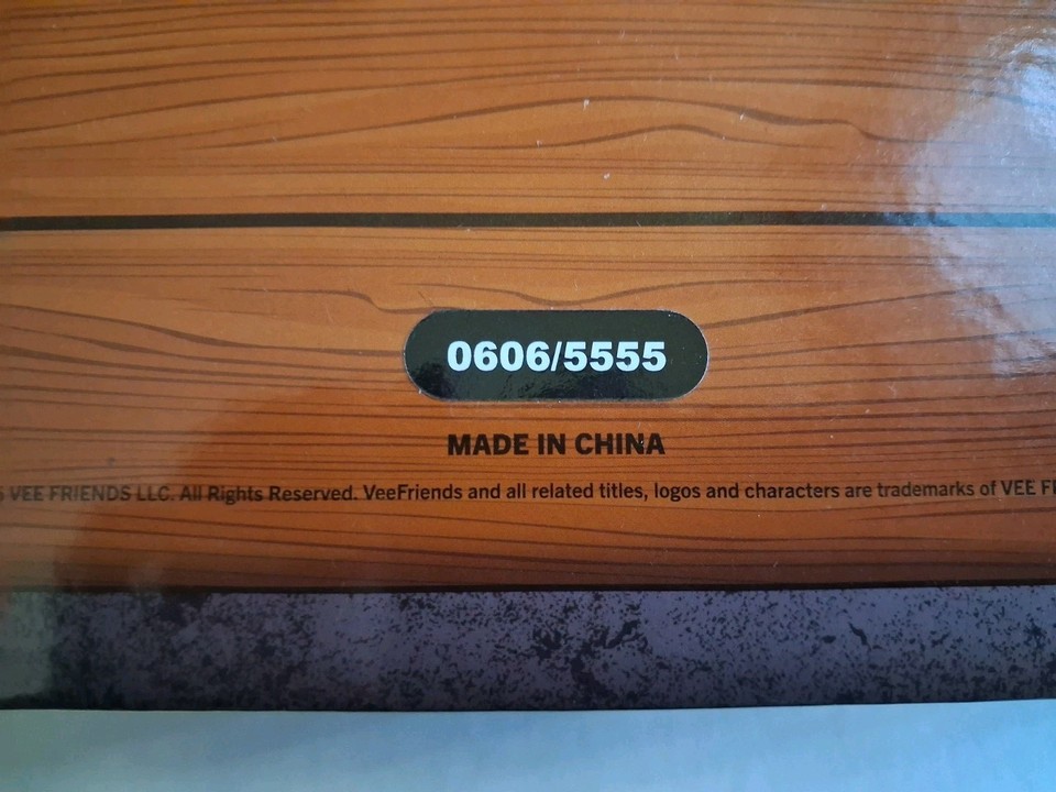 EMPTY BOX - VeeFriends Treasure Chest Premium Collectible Box #0606/ ...