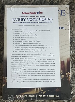 Every Vote Equal 5th Edition : A State-Based Plan for Electing the ...