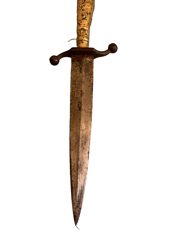 Antique German Dagger, 19 Th Century “ Butler Knife Co.” | eBay