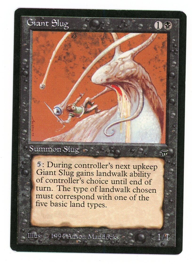 Magic the Gathering Legends Giant Slug NM MTG | eBay