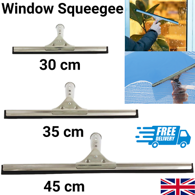 Window Squeegee Rubber Wiper Blade Shower Screen Washer Glass Small ...