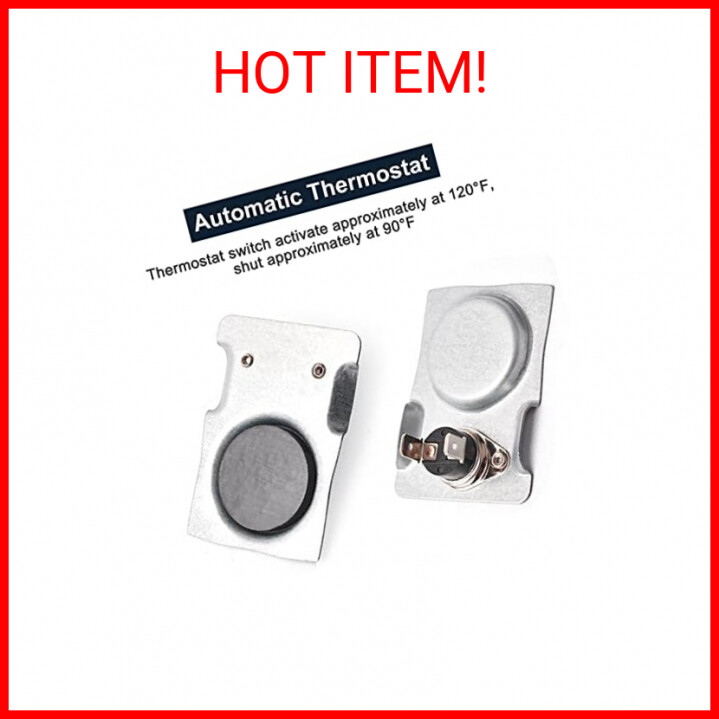 Hiorucet Gas Fireplace Magnetic Thermostat Switch, Automatic ...