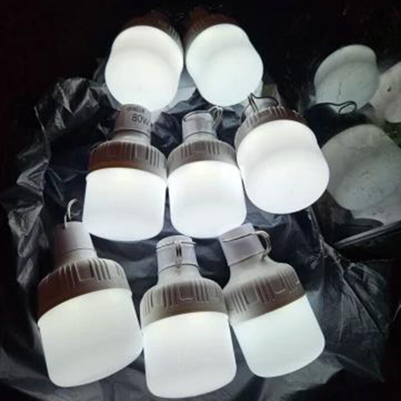 2x Super Bright LED Lantern Camping Light Tent Lamp USB Rechargeable ...