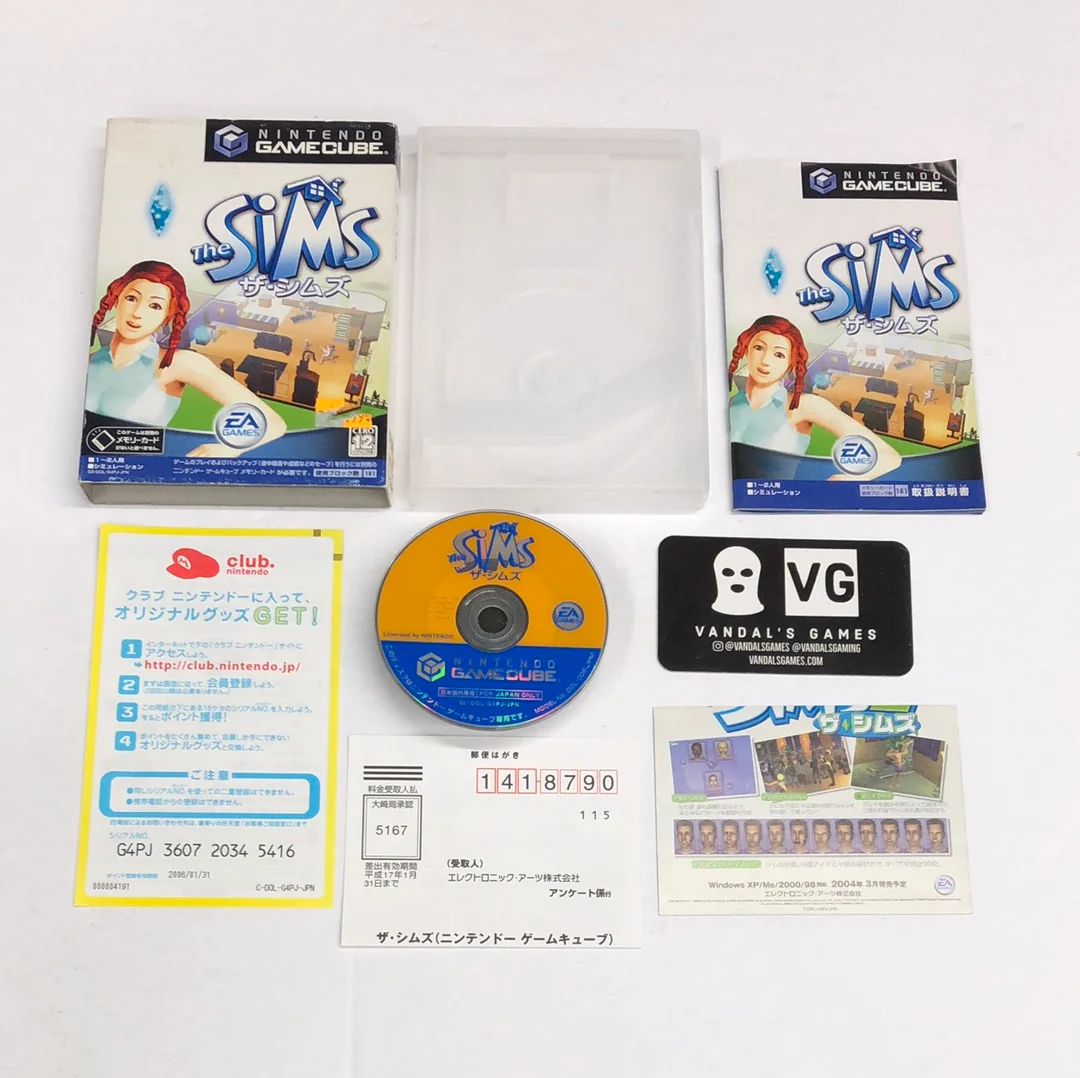 The Sims GameCube GC Nintendo Japan Game for sale online | eBay