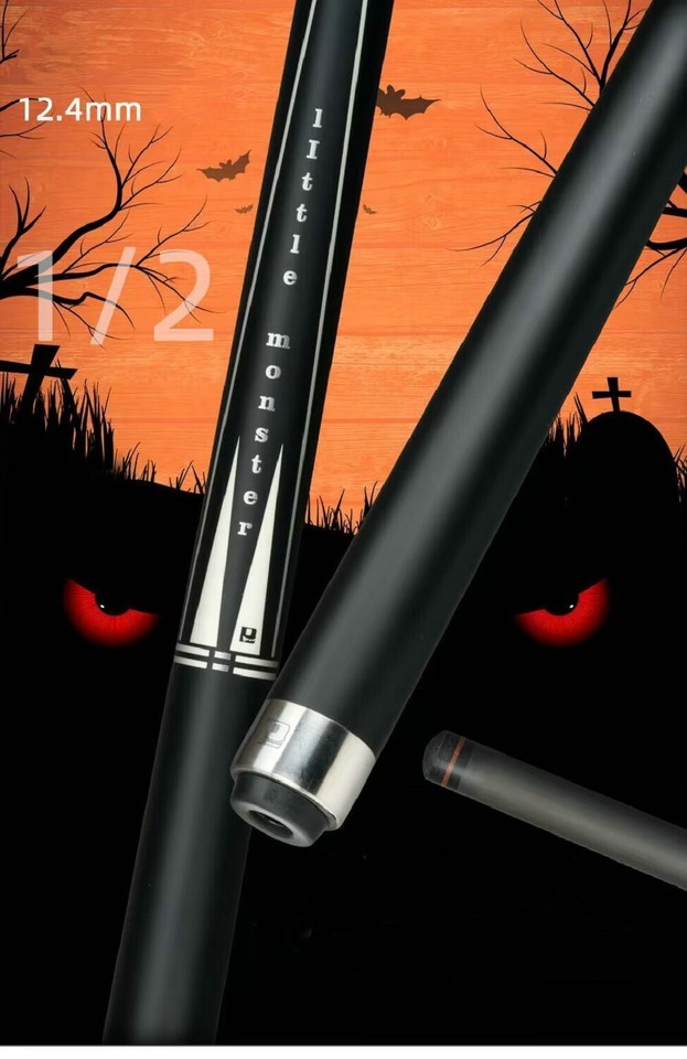Little Monster 58" 1/2 Carbon Fiber Energy PQ1/2 Billiard Pool Cue ...