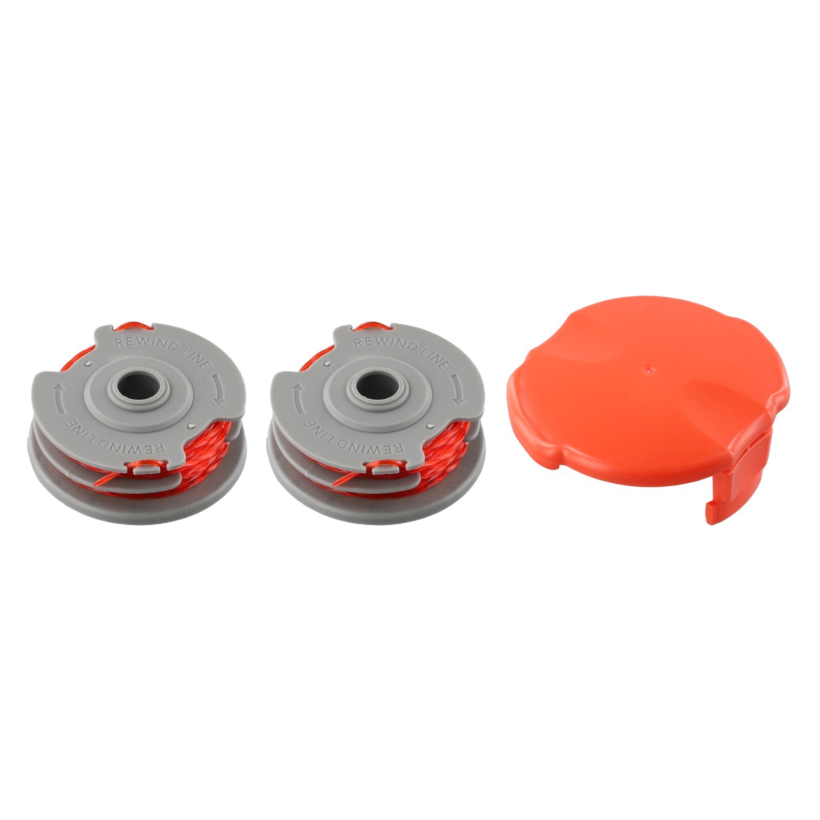 Strimmer Trimmer Spool Line + Cap For Flymo Contour 500 Power Plus 500 ...