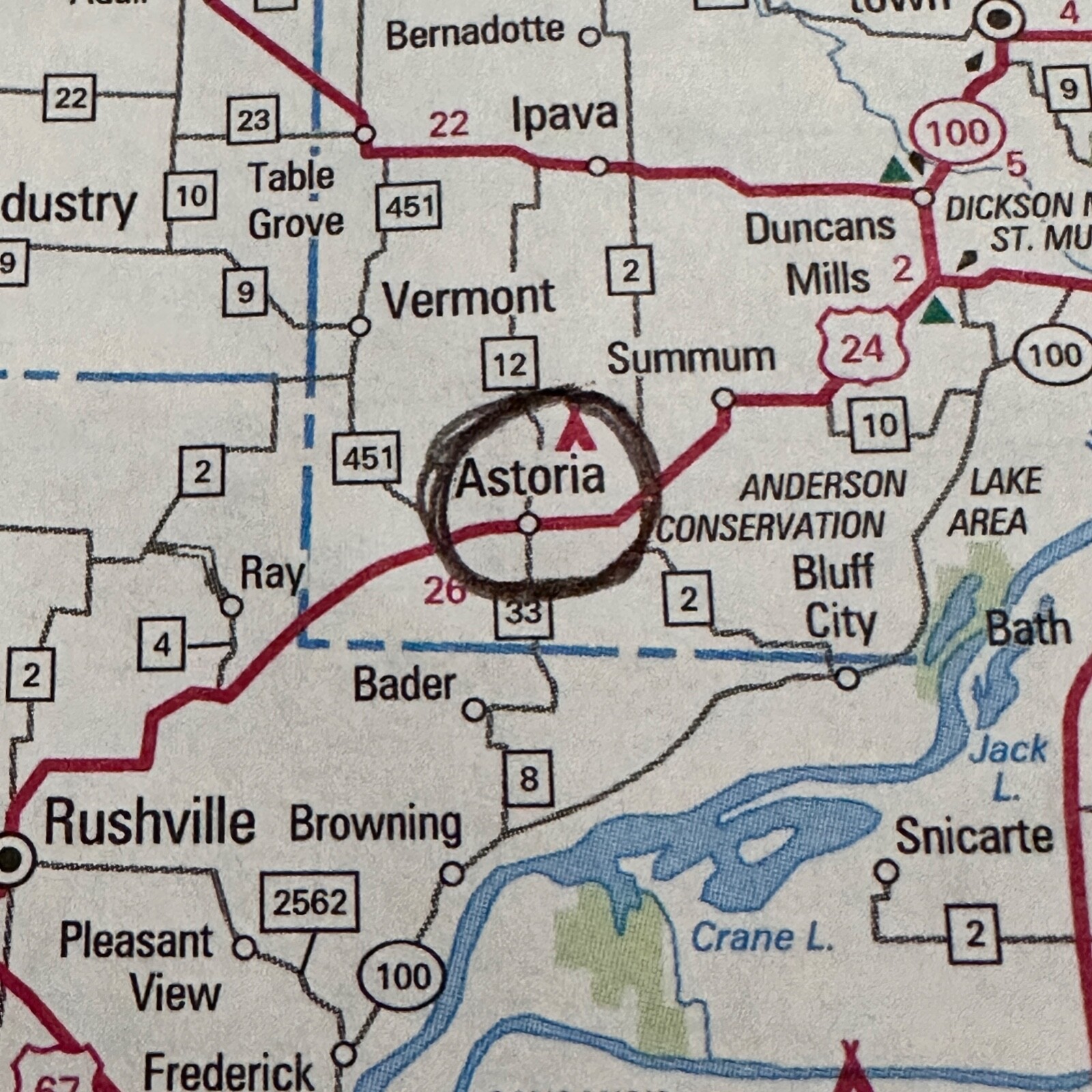 2007 AAA Illinois Indiana Official State Highway Travel Road Map~Box PR ...
