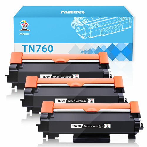 3 PK TN760 Compatible Toner Cartridge For Brother HL-L2370DW L2370 MFC ...
