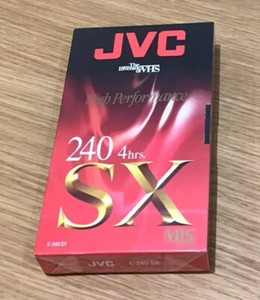 Sealed & Unused JVC High Performance 240 4 hours SX VHS Video Tape | eBay