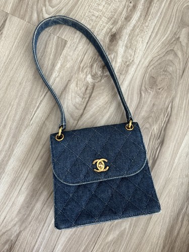 Chanel Vintage Denim Mini Bag | eBay