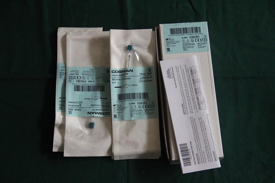 10x Cosman RFK-C101020B CannulaRFK 10cm x 20G Boston Scientific RF ...