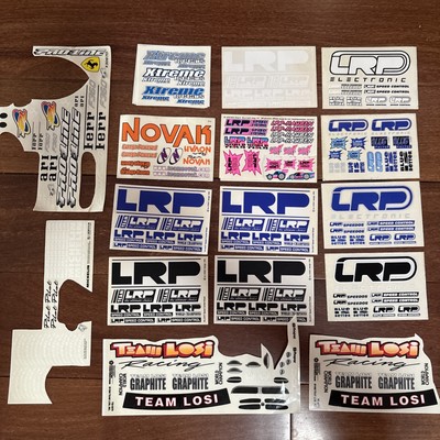 Vintage Mixed Lot Novak Losi LRP Xtreme Proline Ferrari Michelin RC Car ...