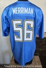CHARGERS San Diego Football Shawne Merriman #56 Players Jersey Men's Sz ...