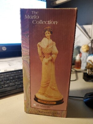Marlo Collection by Artmark Victorian Lady Figurine with a Fan | eBay
