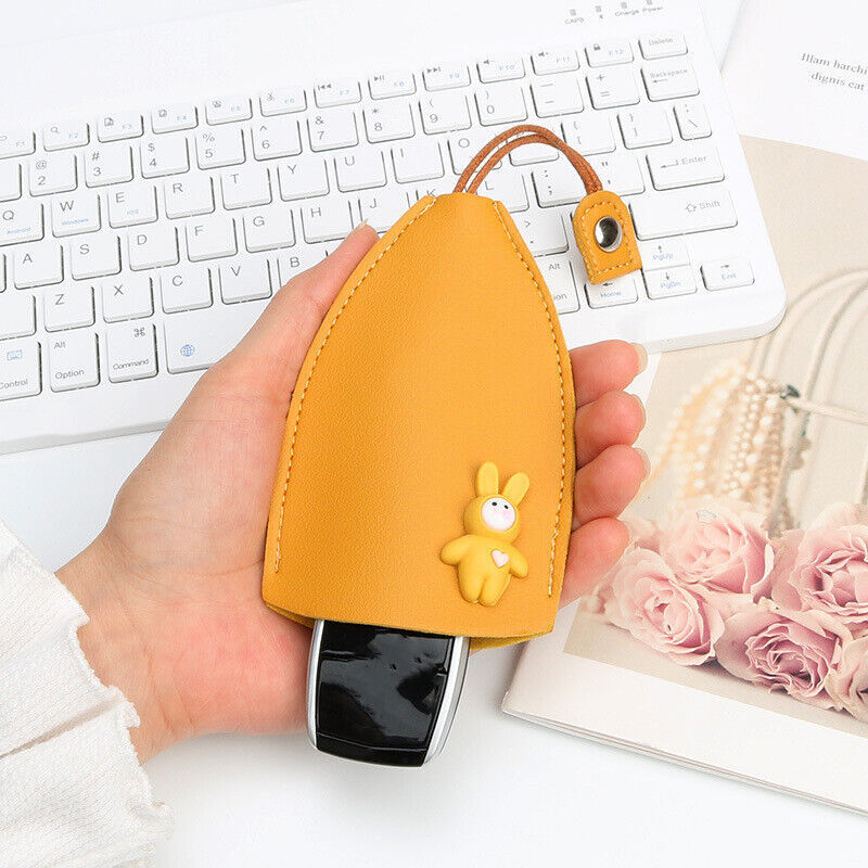 PU Leather Creative Pull Out Cute Large Capacity Car Key Case,Car ...
