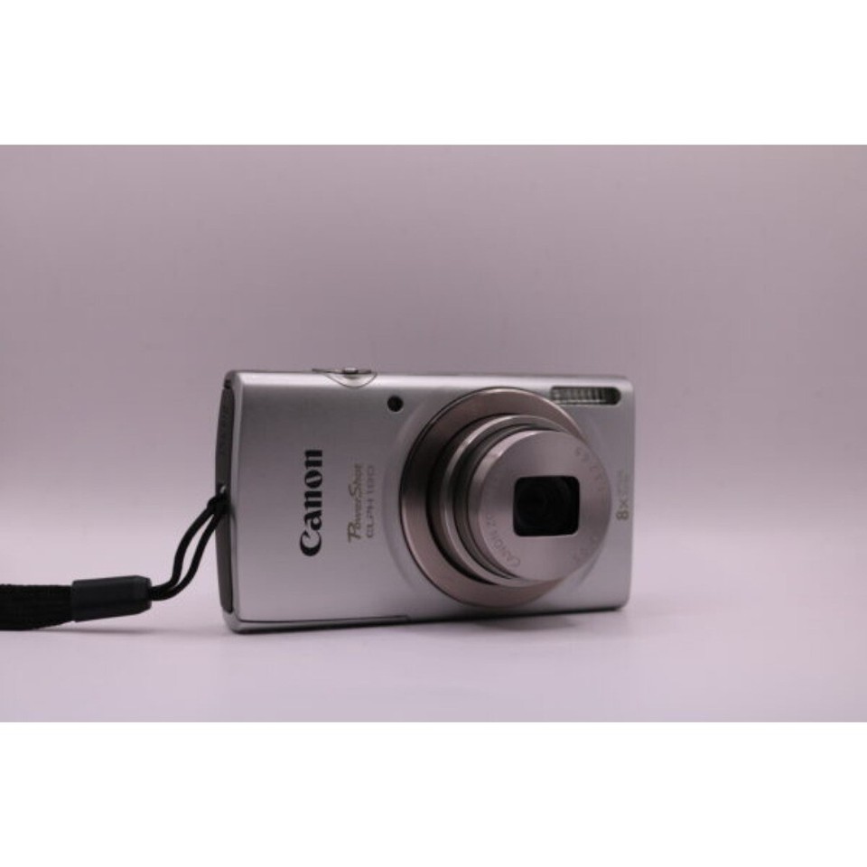 Canon PowerShot ELPH 180 20 Megapixel Digital Camera 8x Optical Zoom ...