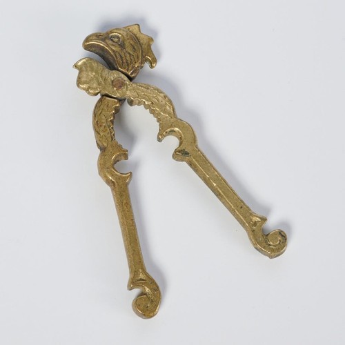 Vintage Brass Rooster Chicken Head Nut Crab Cracker Bottle Opener ...