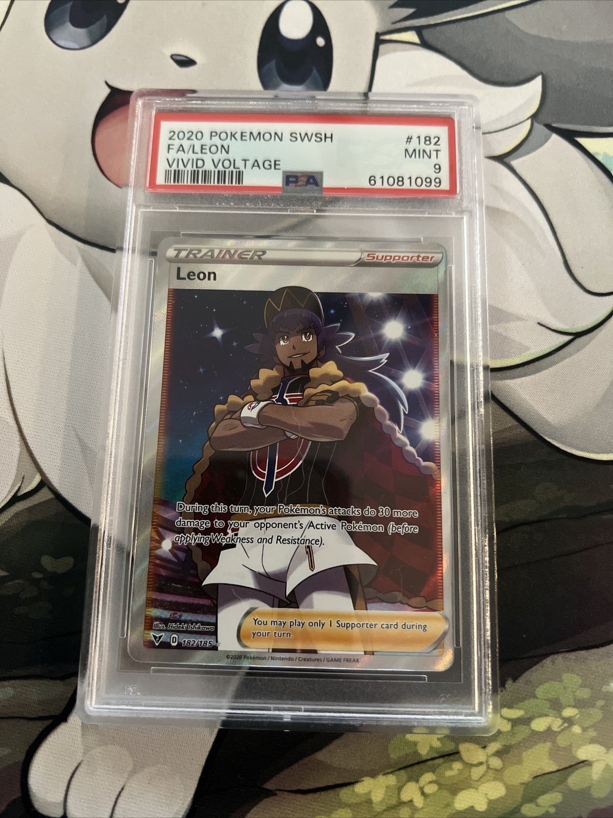 2020 Pokemon SWSH FA Vivid Voltage Leon Psa 9 | eBay