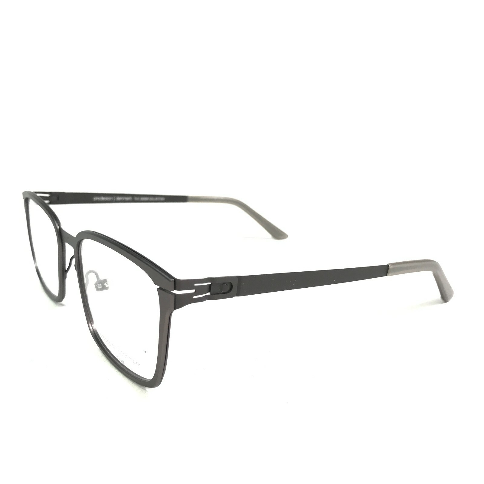 Prodesign Denmark Eyeglasses Frames 6921 c.6521 Grey Square Axiom 52-18 ...